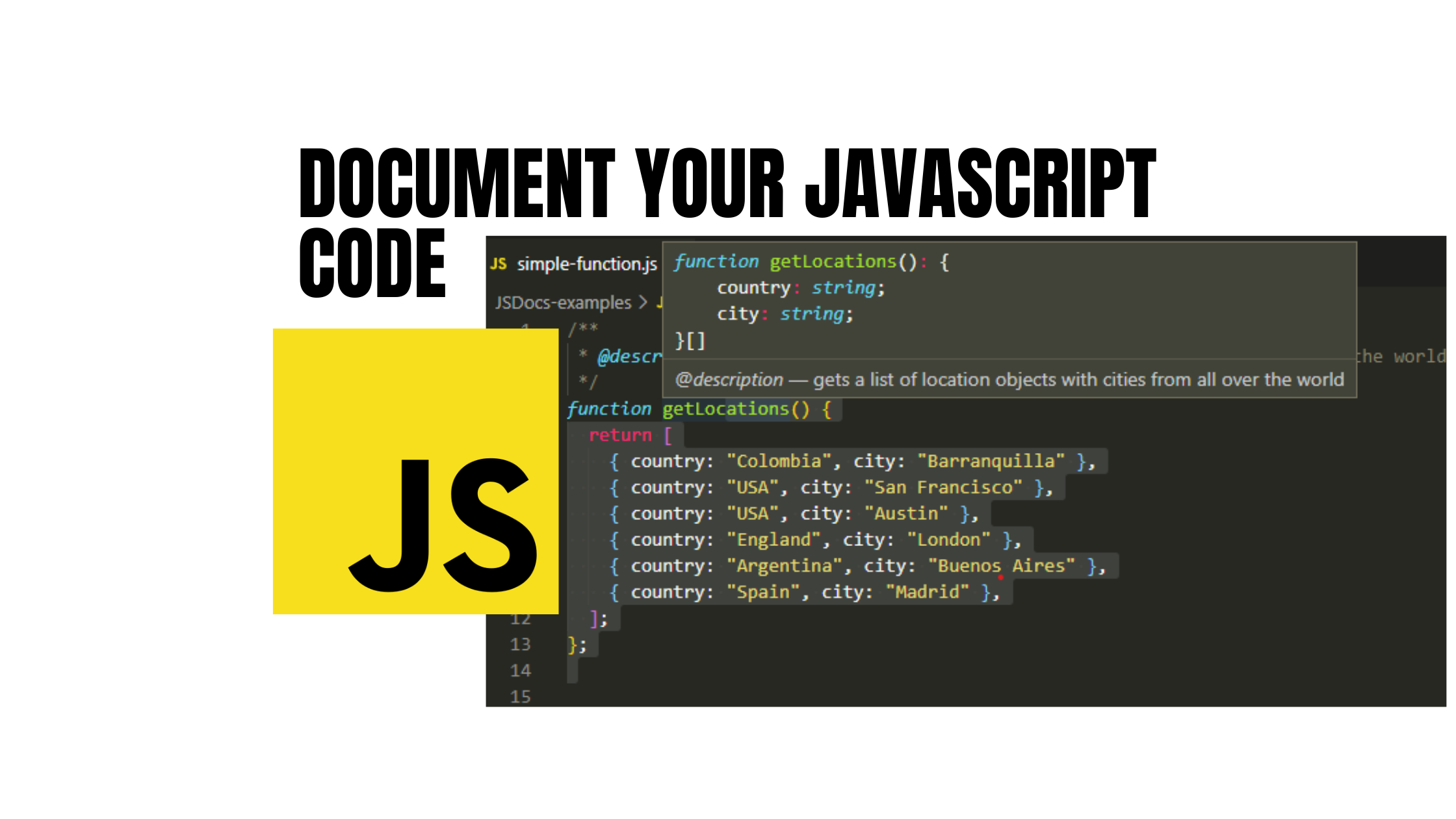 The Ultimate Guide To Javascript Documentation Using Jsdocs Become A