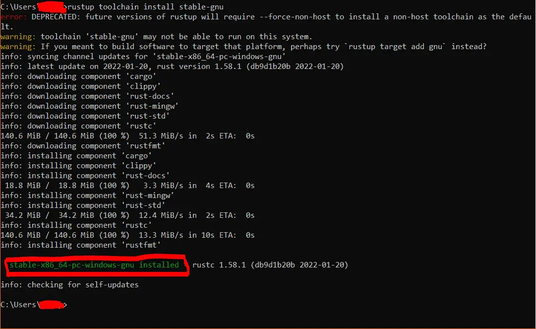 Rust Cargo Build Fails `linkexe` Failed Exit Code 1 Become A Better Programmer