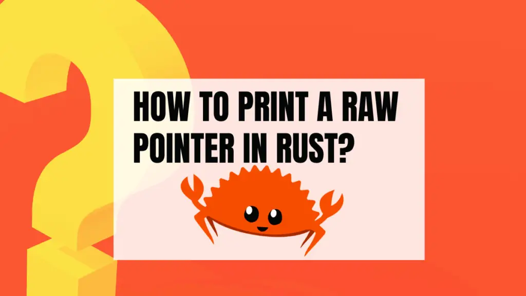 How To Print A Raw Pointer In Rust Become A Better Programmer 
